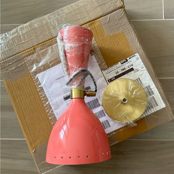 Wall Sconces | Other | Mid Century Brass Italian Diablo Wall Sconce ...
